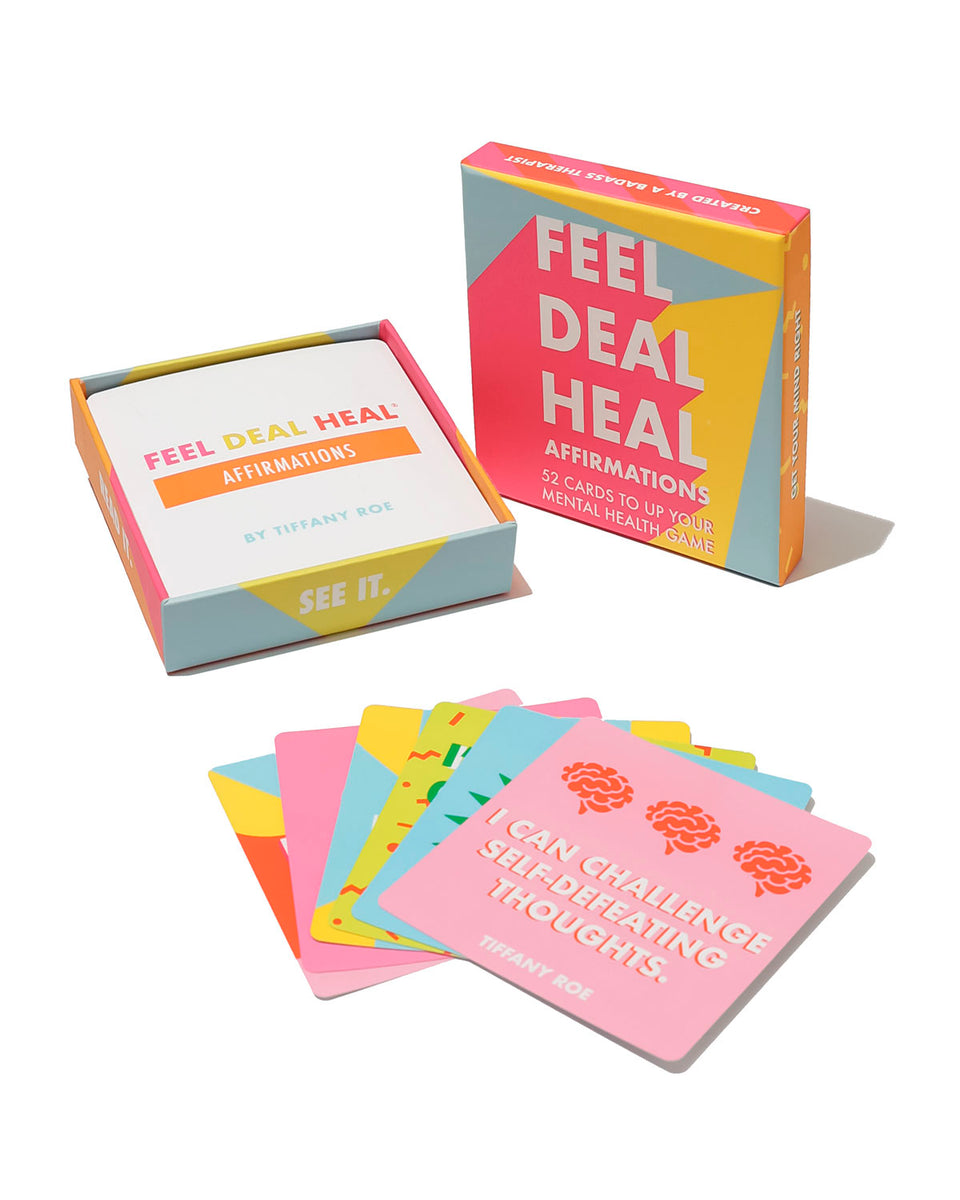 The Feel Deal Heal® AFFIRMATIONS Deck – Tiffany Roe