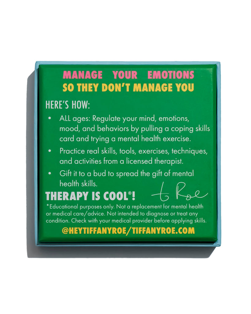 The Feel Deal Heal® Coping Skills Deck Tiffany Roe