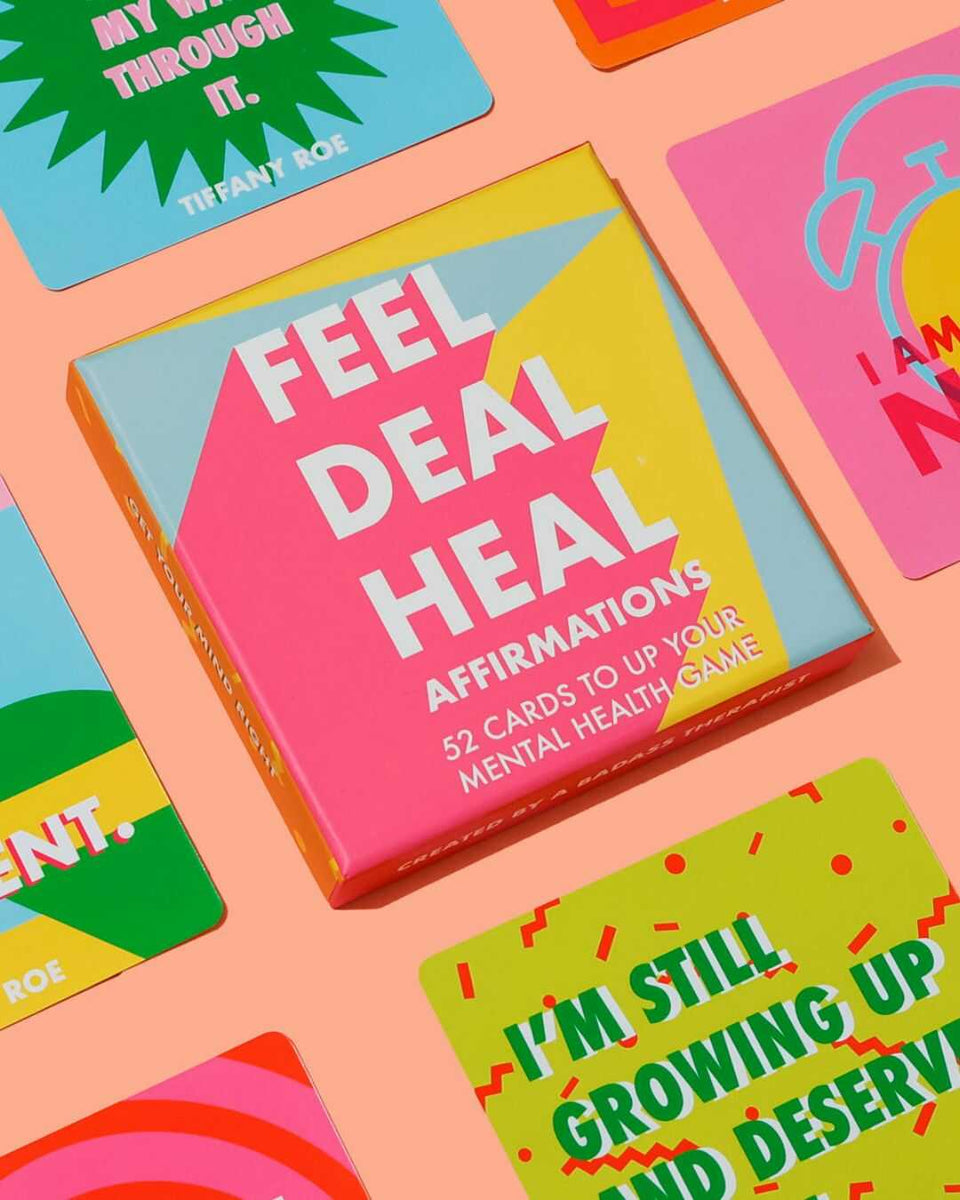 The Feel Deal Heal® AFFIRMATIONS Deck – Tiffany Roe